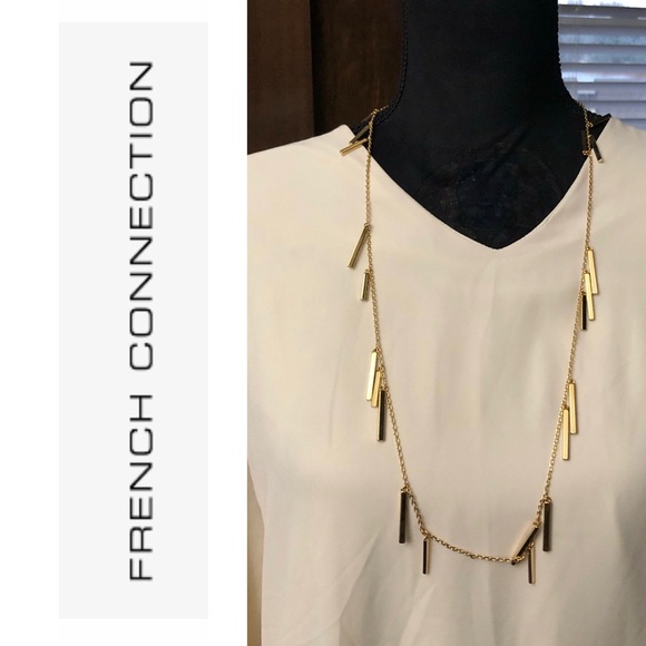 French Connection | Jewelry | French Connection Faux Gold Necklace ...